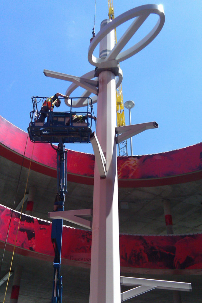 Hy-Vee Gate at Arrowhead Stadium | Standard Sheet Metal